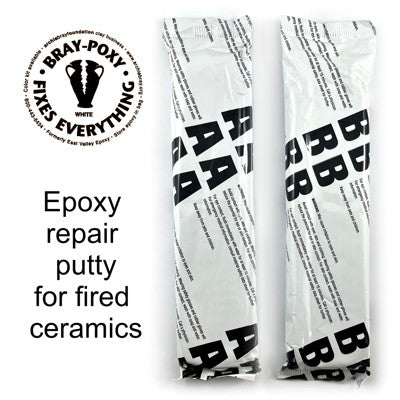 BRAY-POXY CERAMIC REPAIR PUTTY – Euclids Pottery Store