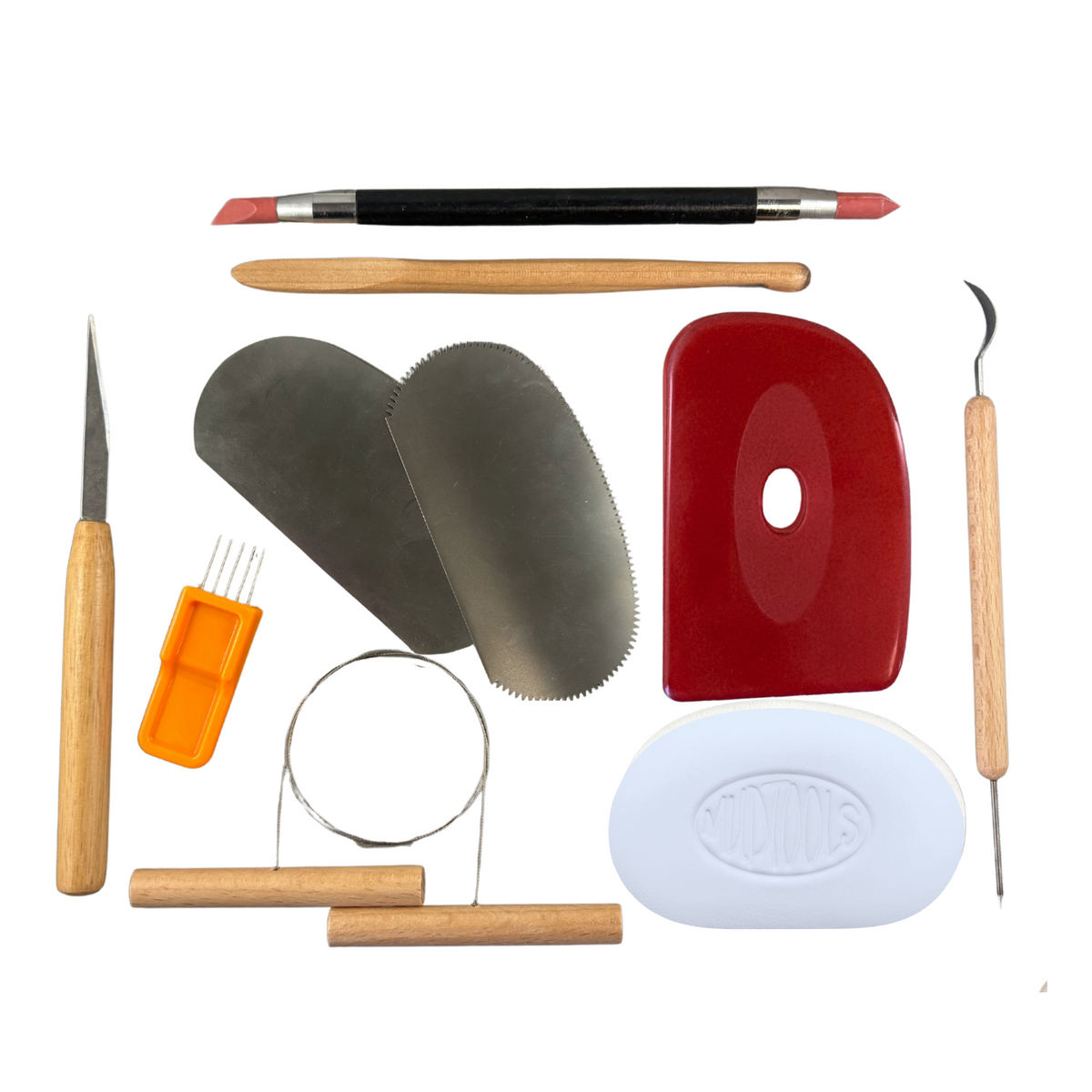 DELUXE POTTERY HANDBUILDING TOOL SET – Euclids Pottery Store